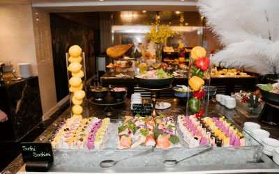 Operatic lunch buffet at Café Lautrec - Accor Plus Singapore