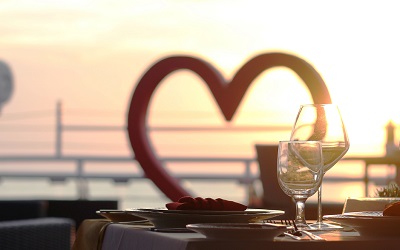After-sunset Valentine set dinner at Riva Bar & Restaurant - Accor Plus ...