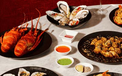 New Year's Eve dinner buffet at Food ConneXion - Accor Plus Thailand