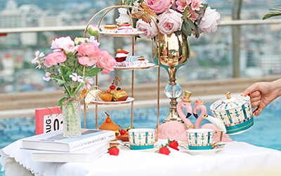 Festive high tea at Cuppa Gourmet Cafe - Accor Plus Fiji