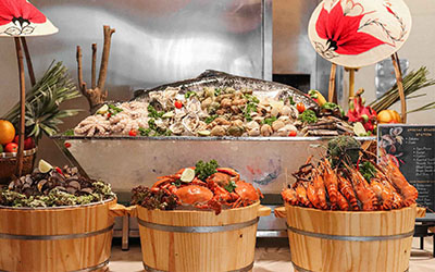 Sunday seafood brunch at Food Exchange restaurant - Accor Plus Korea
